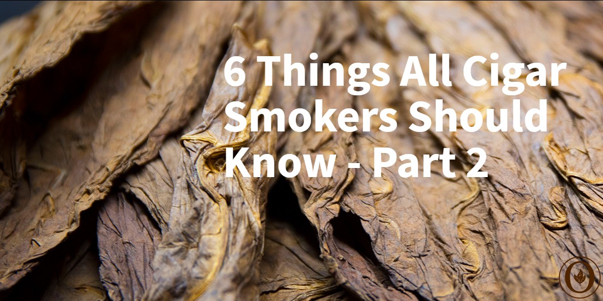 Hand-Rolled Cigars - 6 Things All Cigar Smokers Should Know - Oliva Cigar